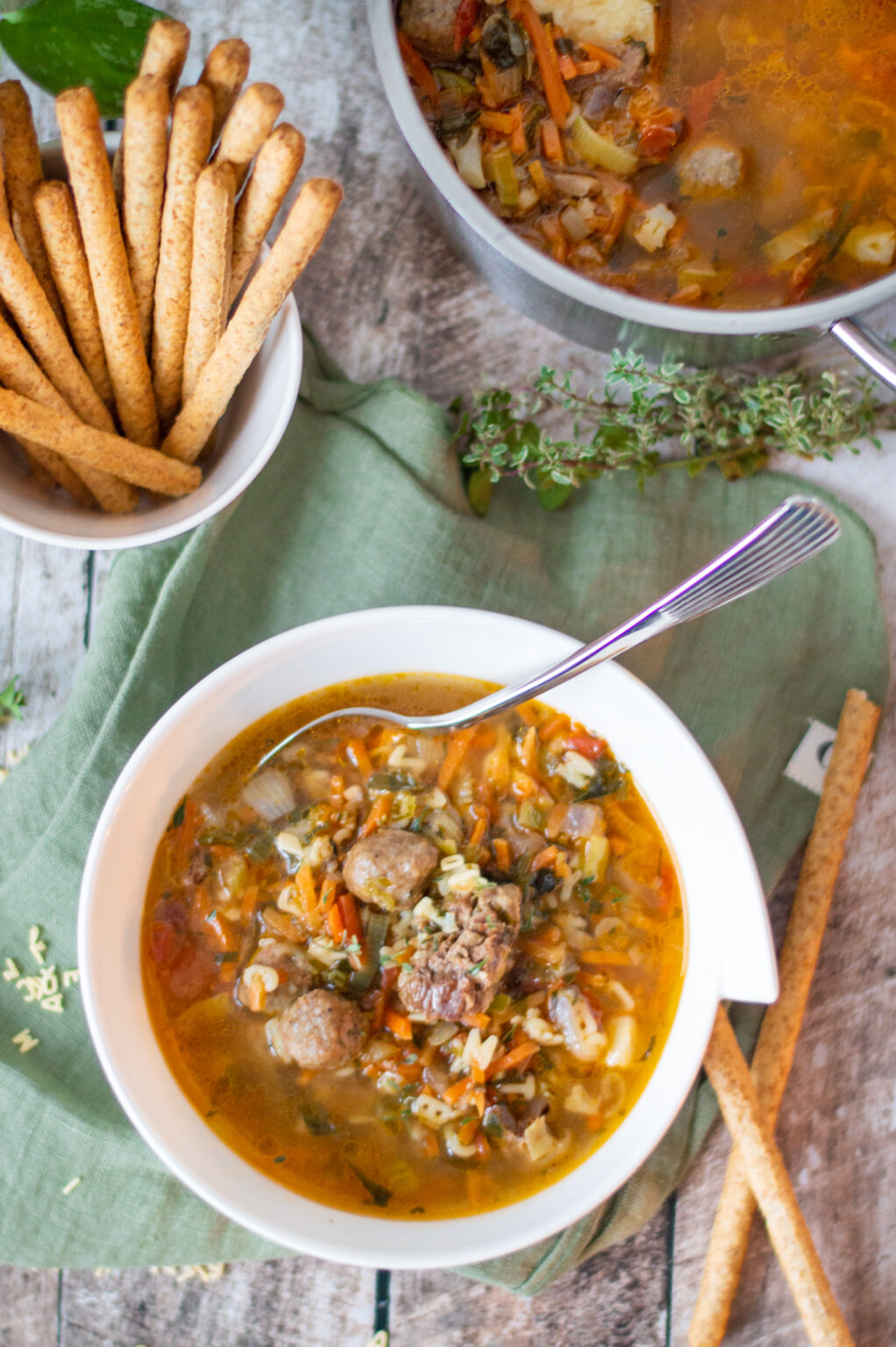 Groentesoep met balletjes | Recept | Betty's Kitchen