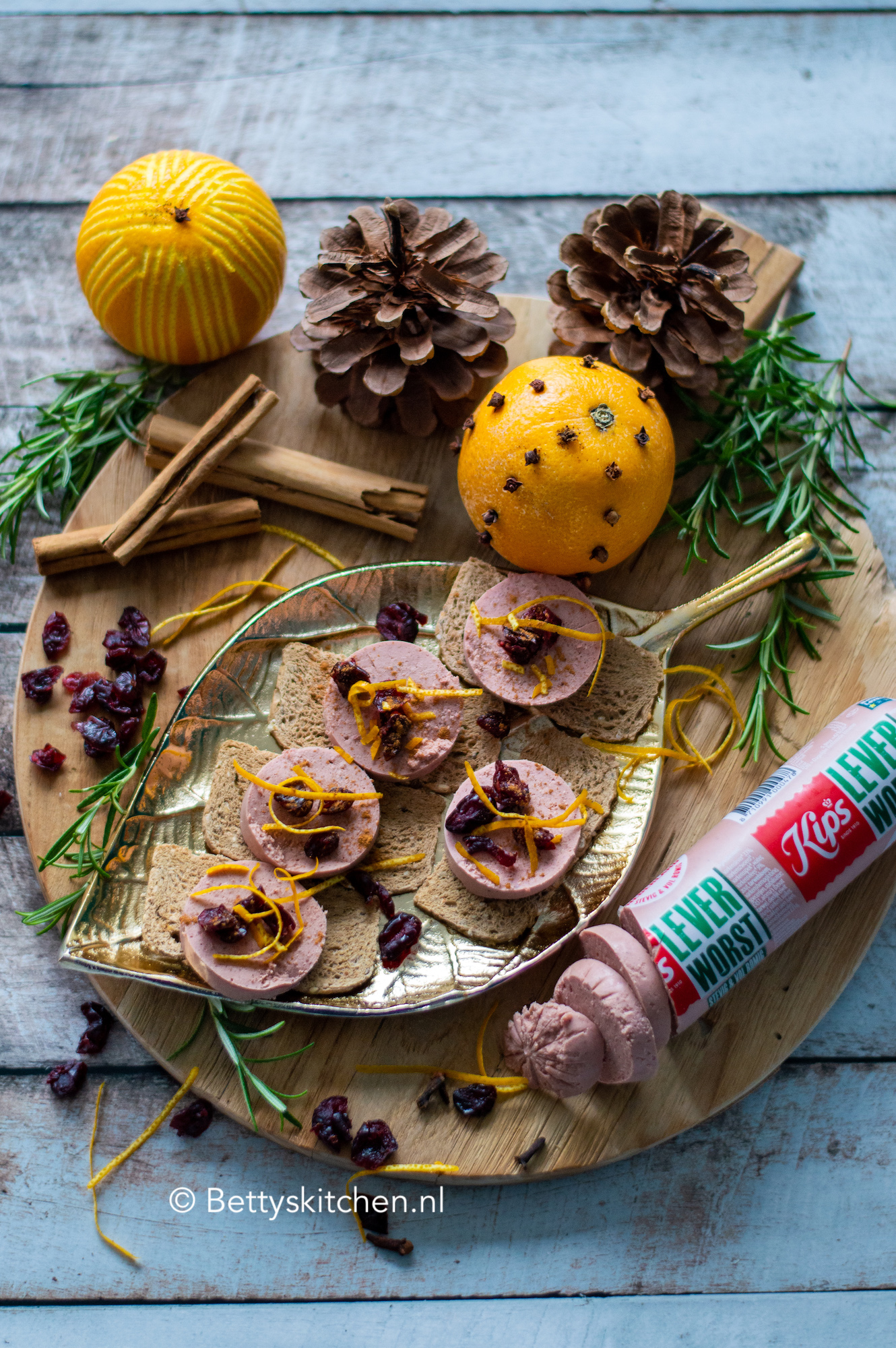 Leverworst met cranberry en sinaasappel + WIN! • Betty's Kitchen