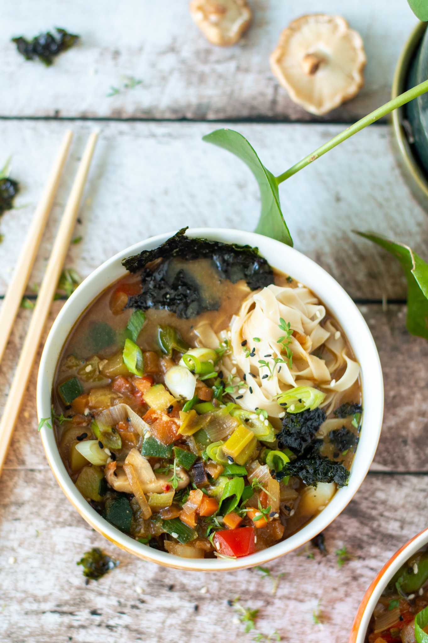 Japanse Miso Soep met groenten en zeewier | Recept | Betty's Kitchen