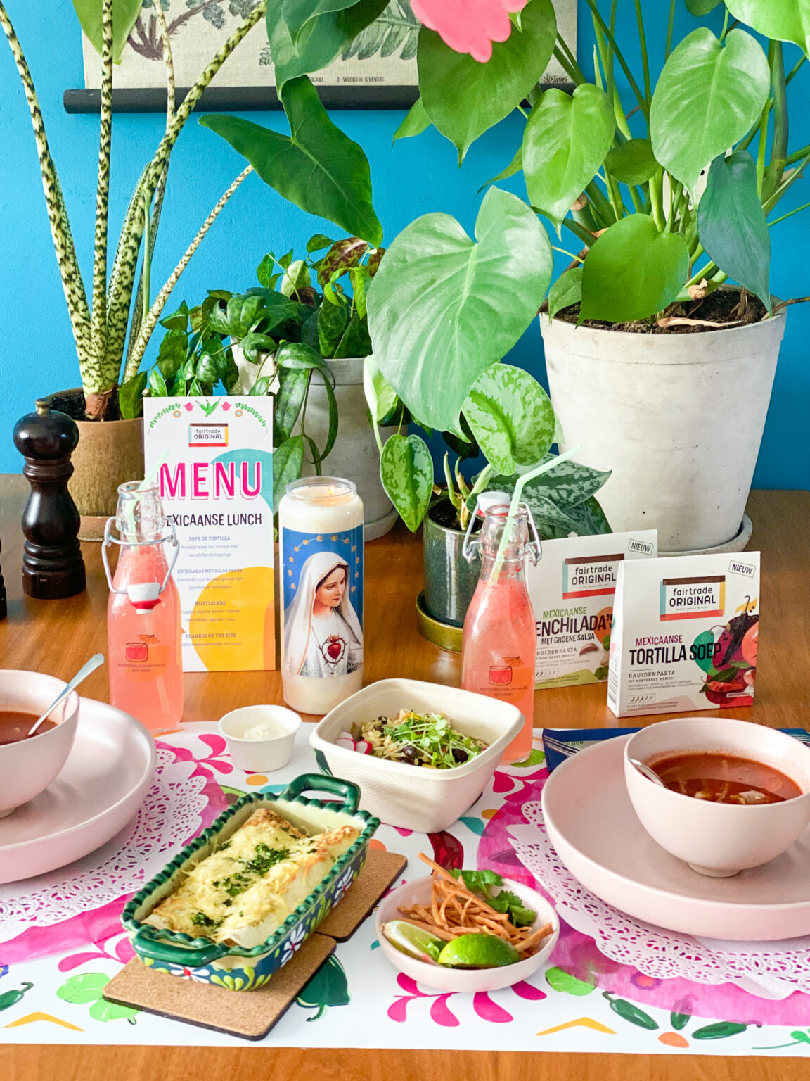 Enchiladas met groene salsa en jackfruit | Recept | Betty's Kitchen