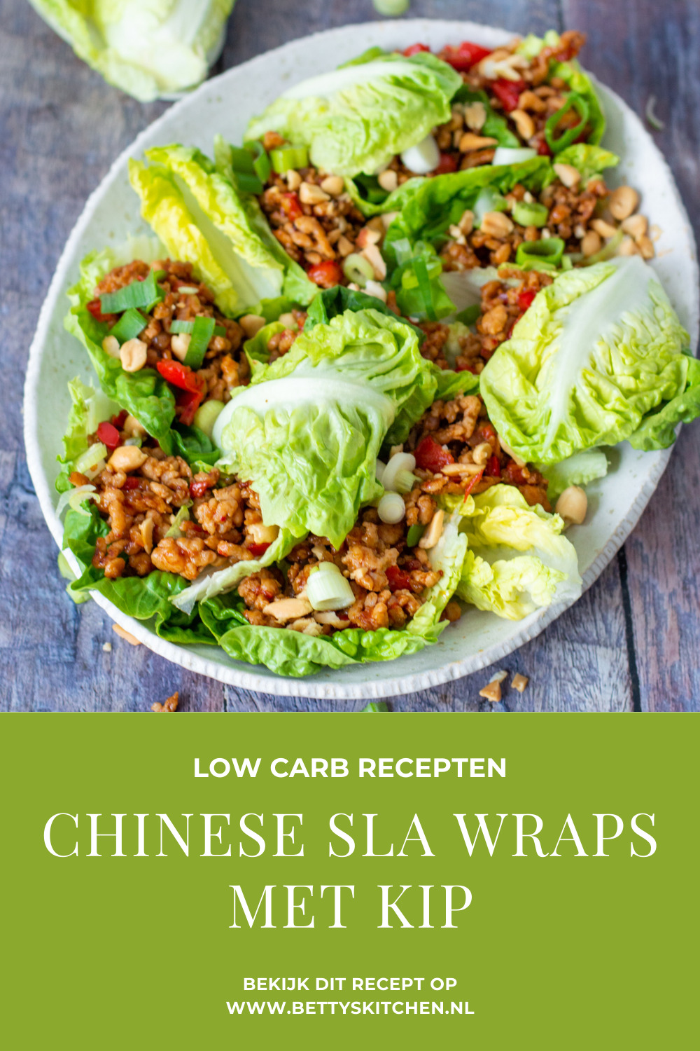 Chinese Sla Wraps met Kip | Recept | Betty's Kitchen