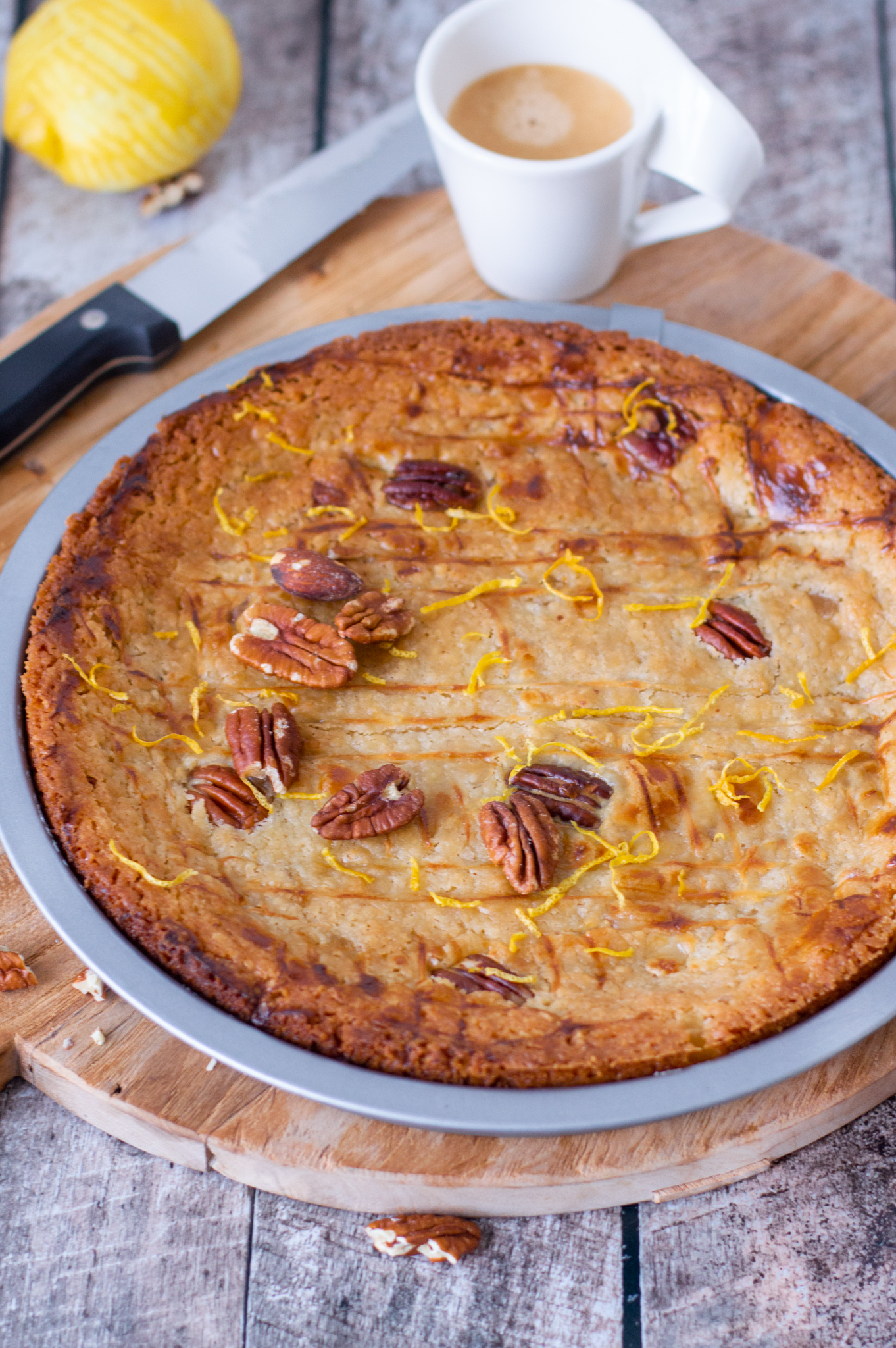 Boterkoek met gember en citroen | Recept | Betty's Kitchen