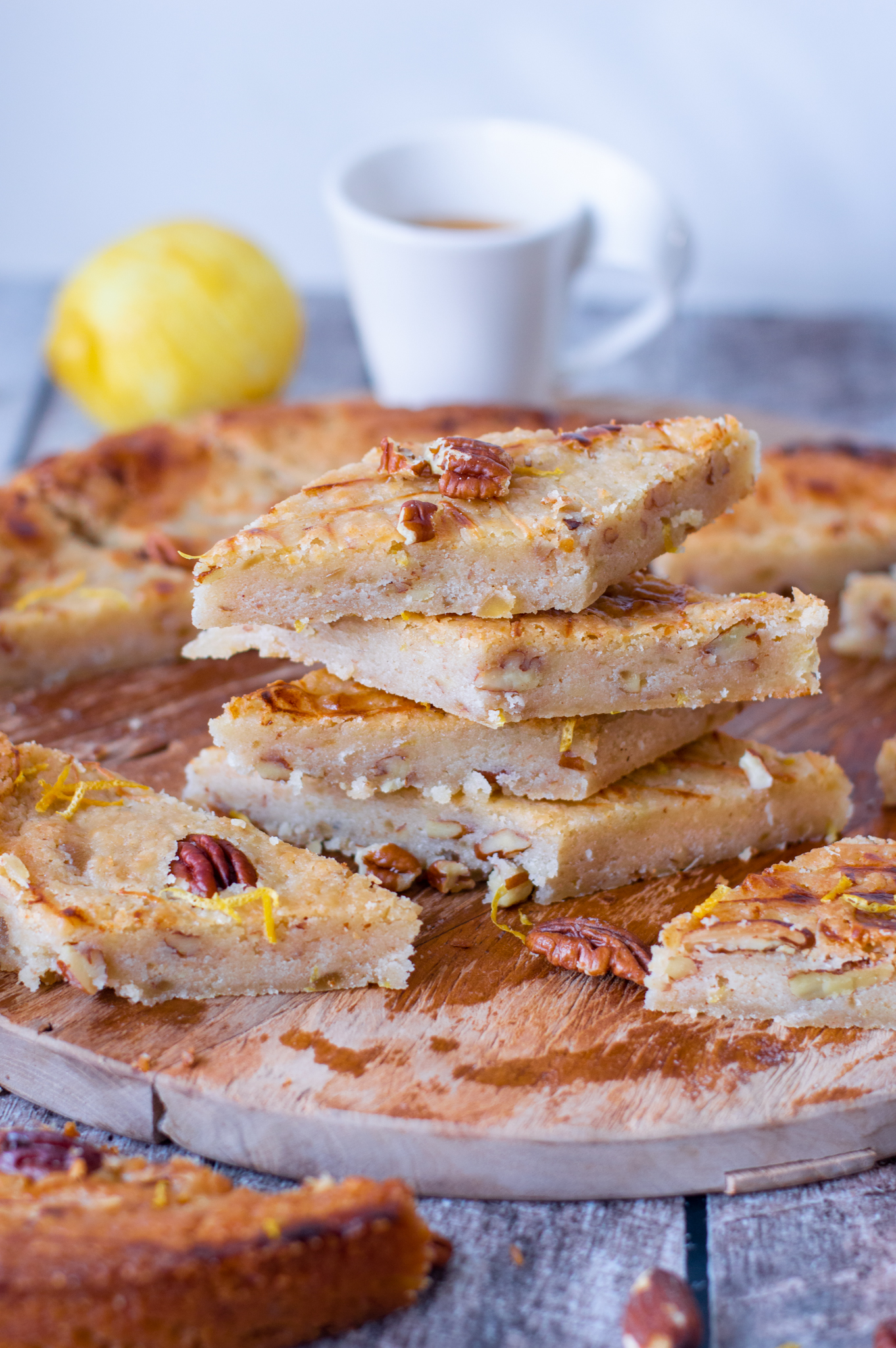 Boterkoek met gember en citroen | Recept | Betty's Kitchen