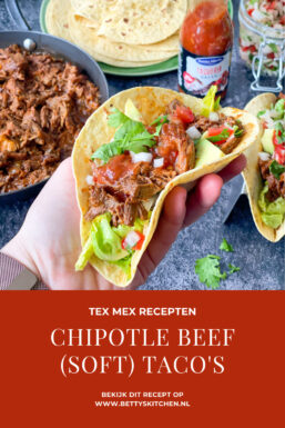 Chipotle Beef Taco's (met stoofvlees) maken | Recept | Betty's Kitchen