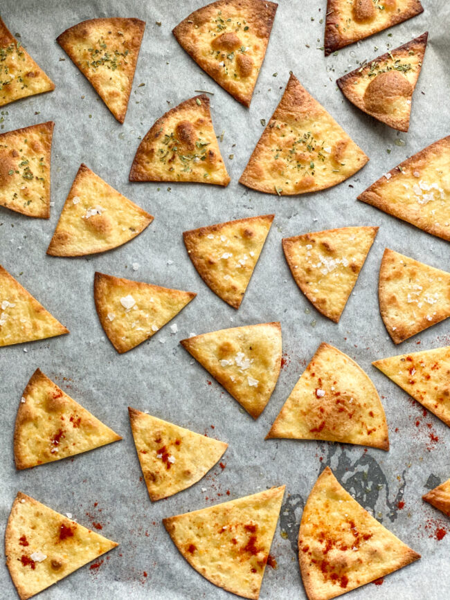 Zelf Tortilla Chips maken van tortilla wraps | Recept | Betty's Kitchen