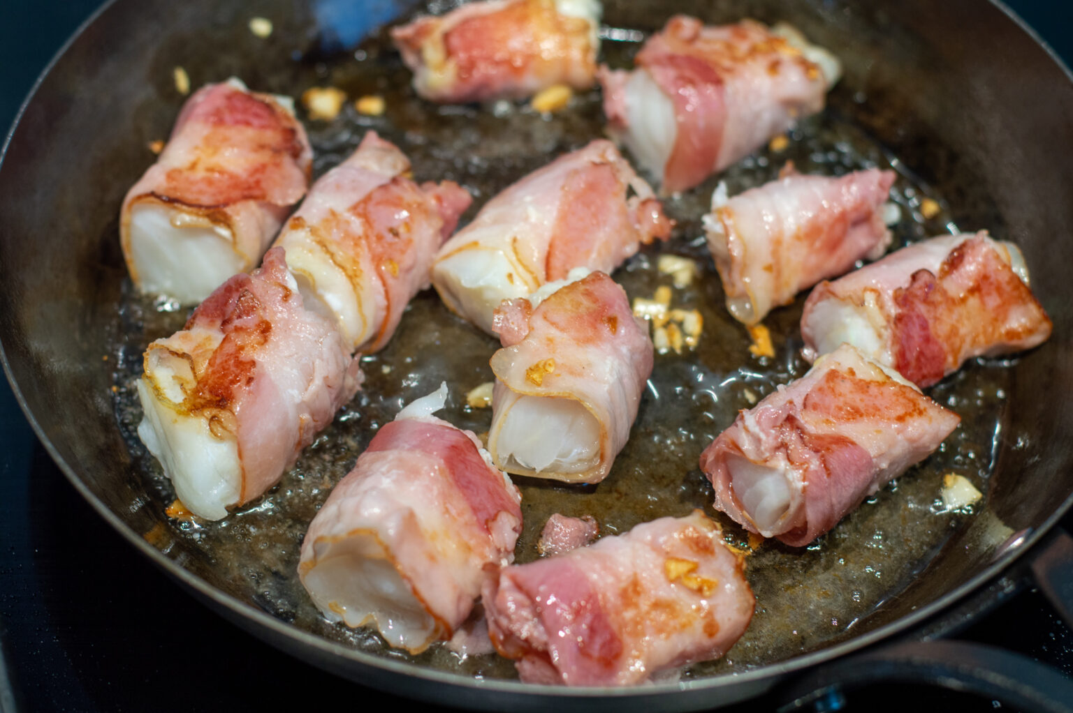 Kabeljauw rolletjes met spek | Recept | Betty's Kitchen