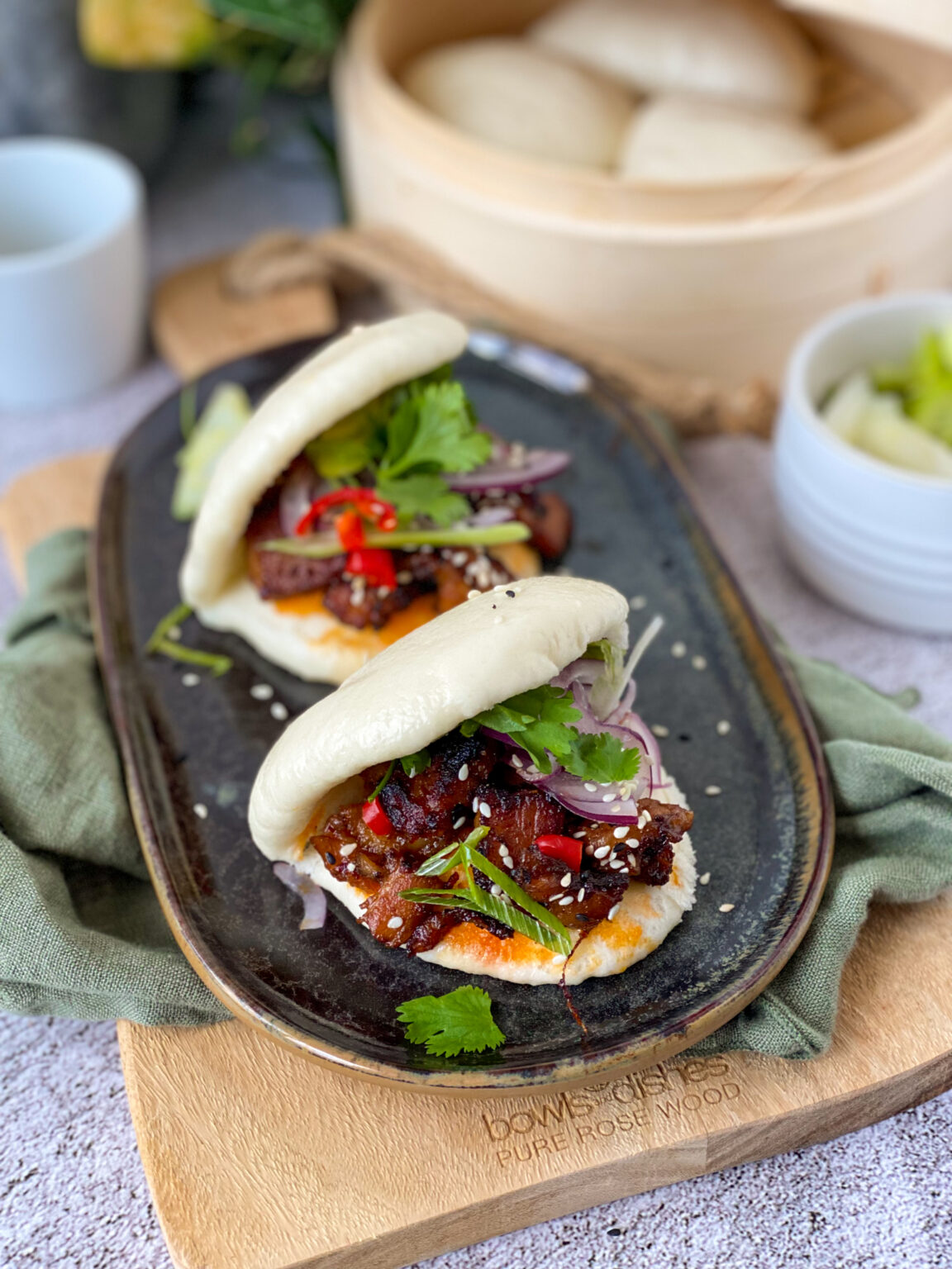 Bao Buns met buikspek (Gua Bao) | Streetfood Recept | Betty's Kitchen