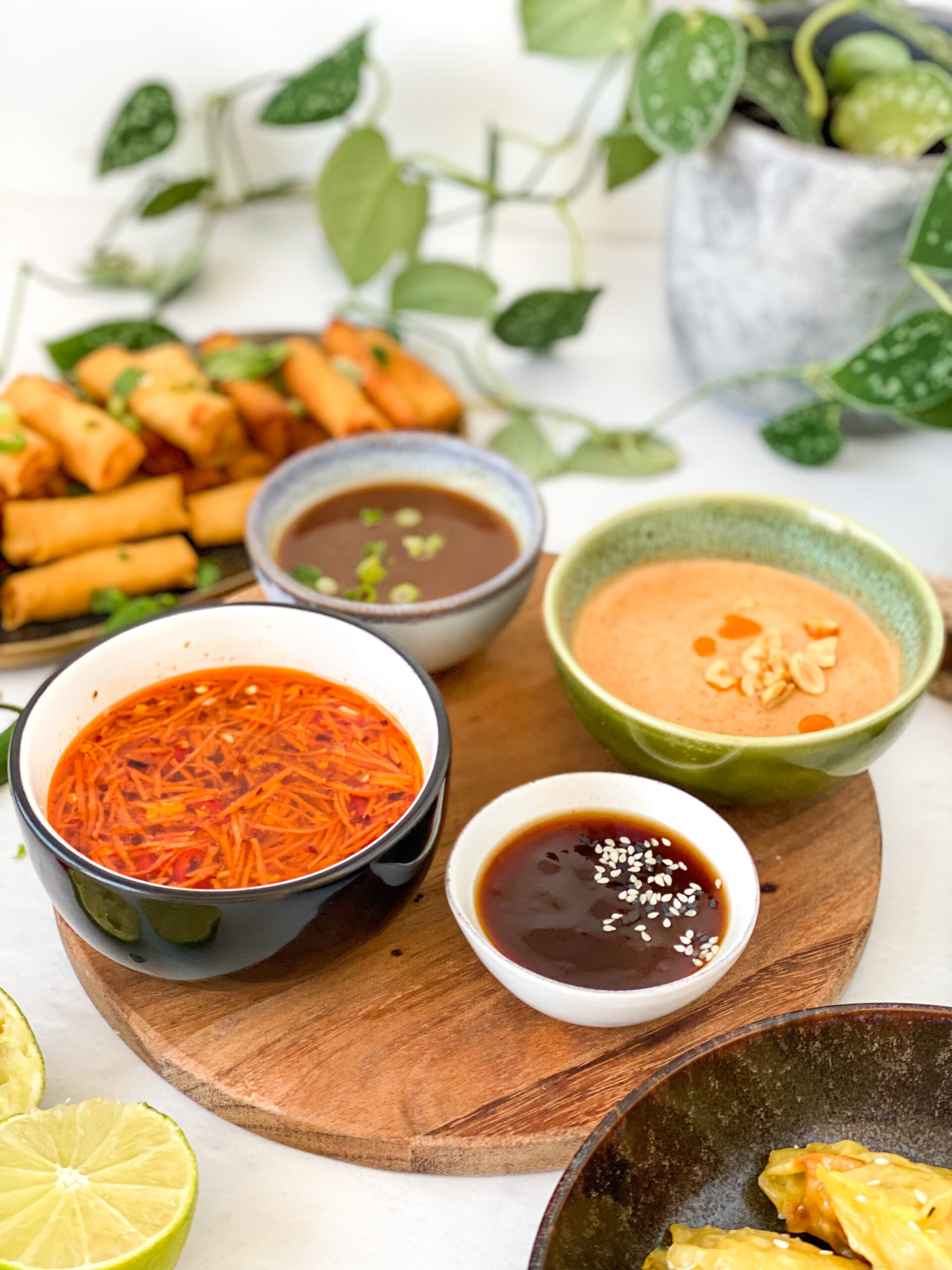4x Aziatische Dipsaus voor loempia, dimsum etc | Recept | Betty's Kitchen