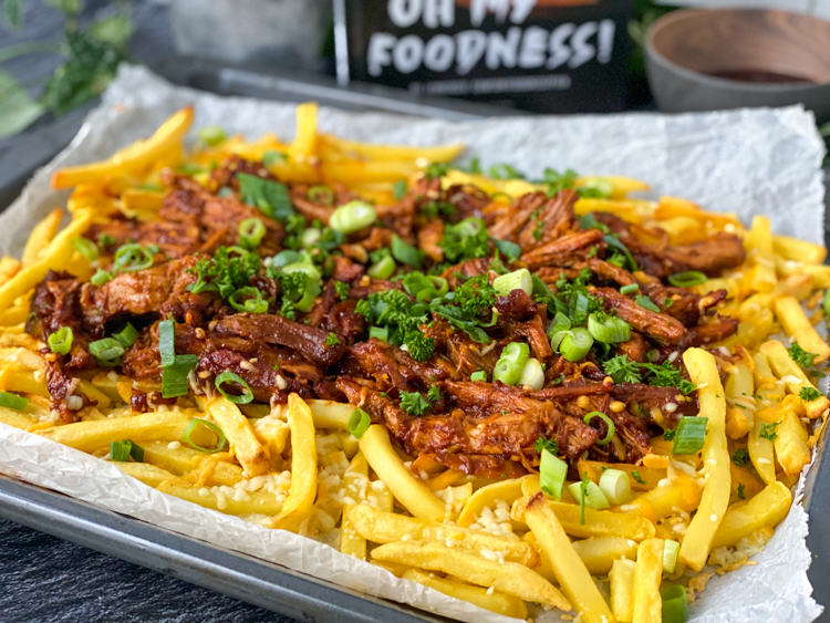 Loaded Pulled Pork Fries | Recept | Betty's Kitchen
