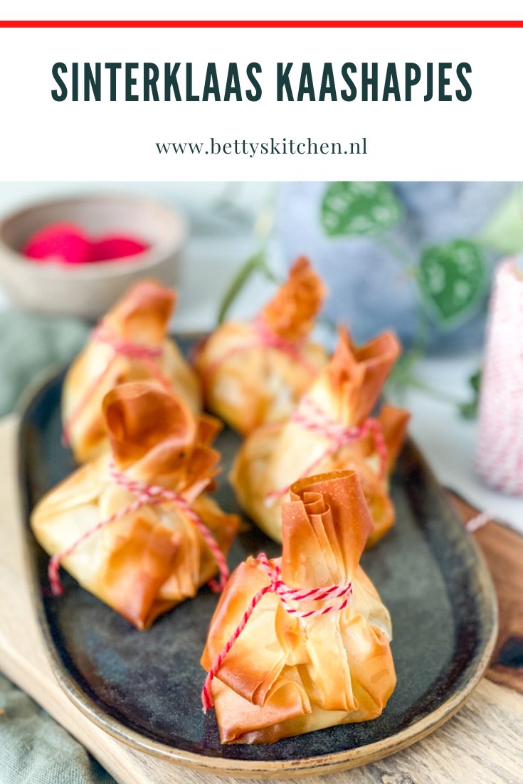 Sinterklaas kaashapjes(mini Babybel in filodeeg) | Recept | Betty's