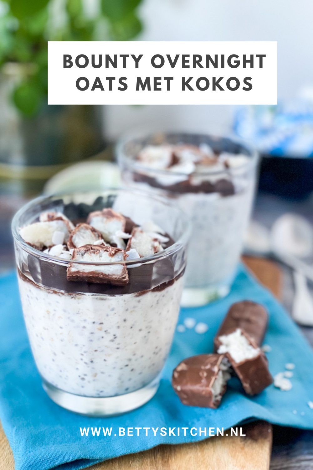 Bounty Overnight Oats | Recept | Betty's Kitchen
