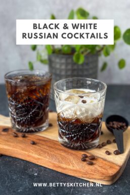 Black Russian vs White Russian cocktail | Recepten | Betty's Kitchen