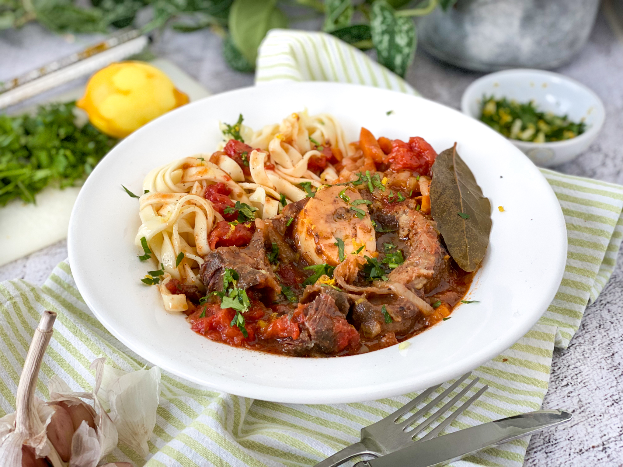 Ossobuco - gestoofde kalfsschenkel uit Milaan | Recept | Betty's Kitchen