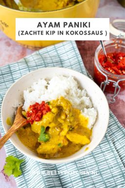 Ajam Paniki (kip in kokossaus) | Recept | Betty's Kitchen