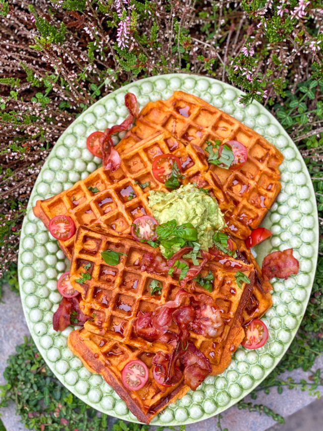 Hartige Wafels met zoete aardappel | Recept | Betty's Kitchen
