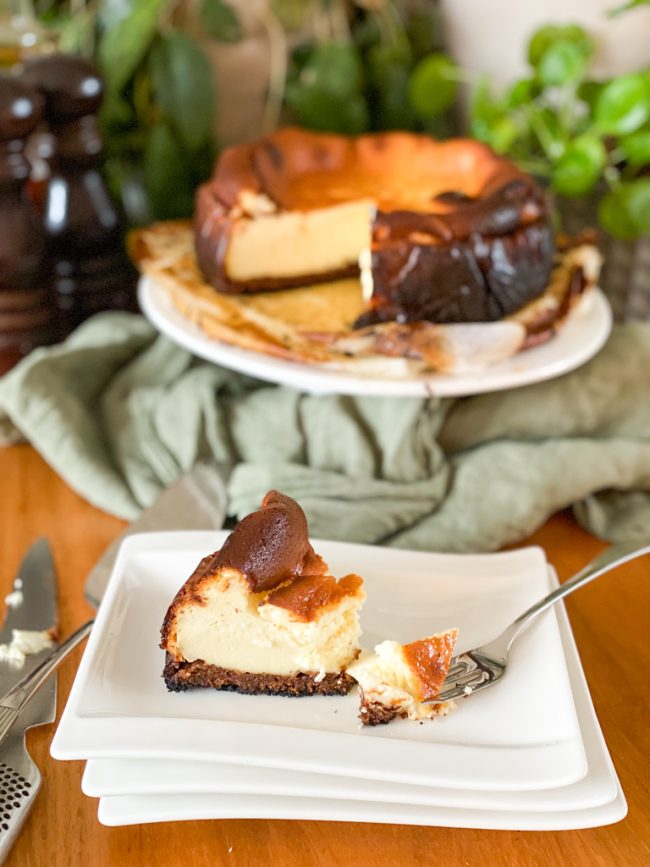 Basque Burnt Cheesecake (van de bbq) | Recept | Betty's Kitchen
