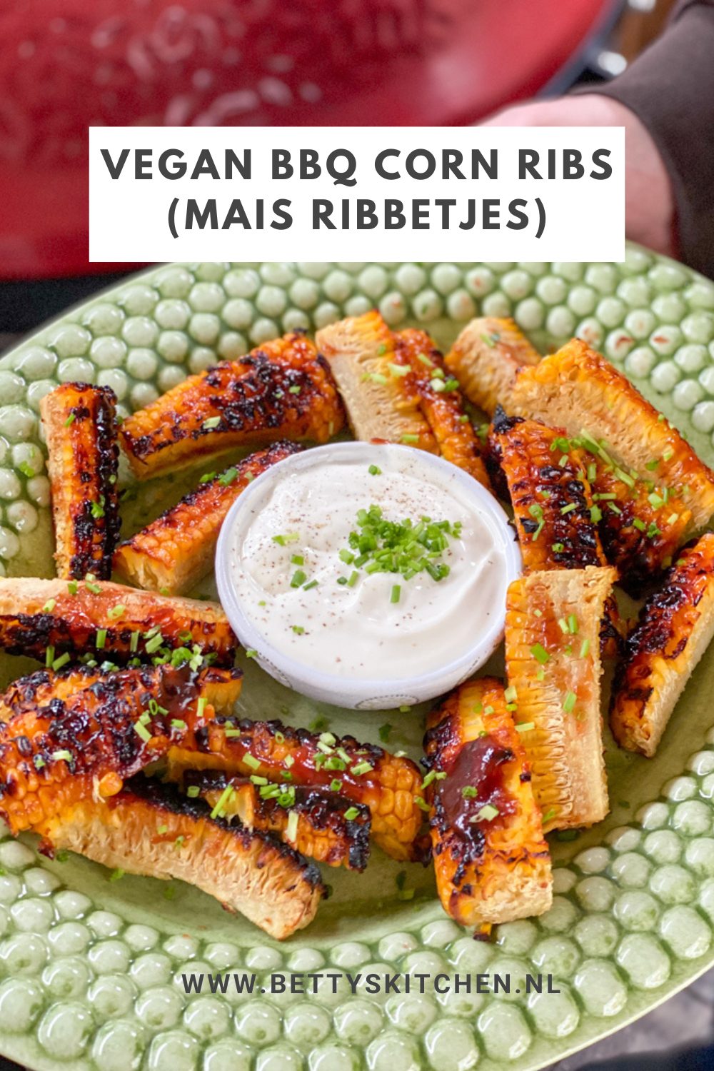 Vegan BBQ Corn Ribs maken (mais ribbetjes) | Recept | Betty