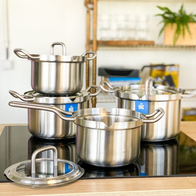 Koken op Inductie met pannen van BK - met de pannen van BK Cookware ...