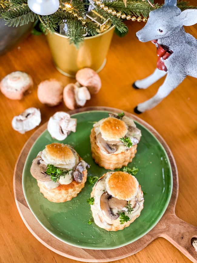 Pasteitjes met champignonragout | Kerst Recept | Betty's Kitchen