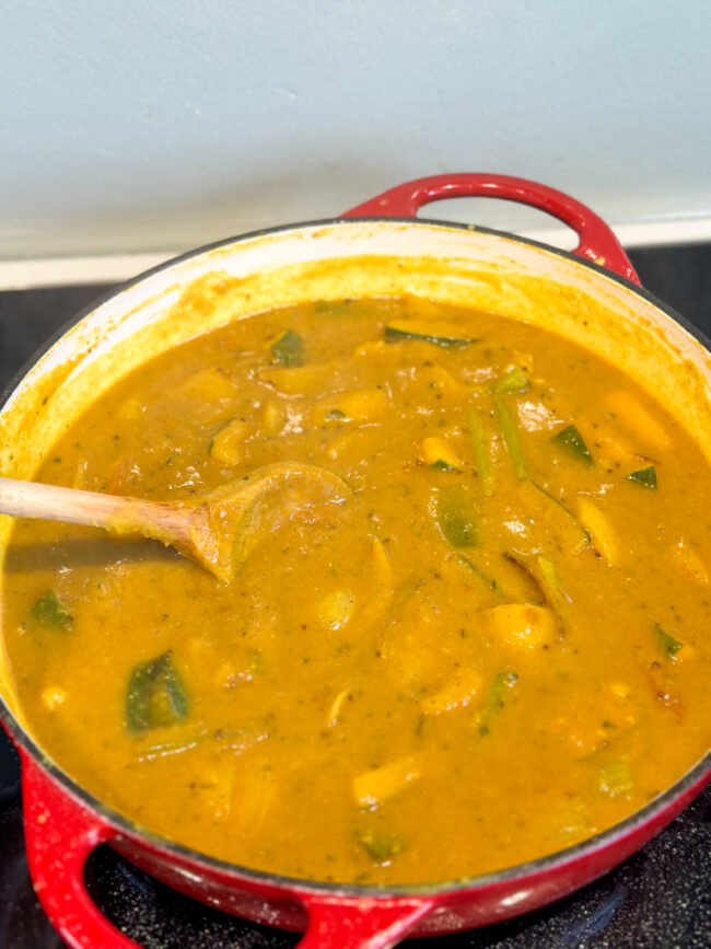 Sambar curry met gele spliterwten • Betty's Kitchen