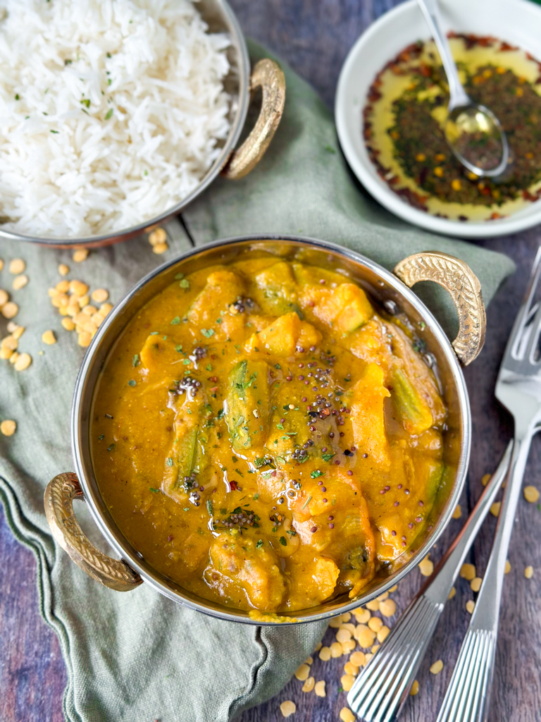 Sambar curry met gele spliterwten • Betty's Kitchen