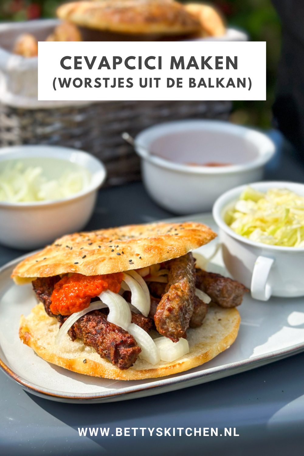 Ćevapčići (worstjes uit de Balkan) | Recept | Betty's Kitchen