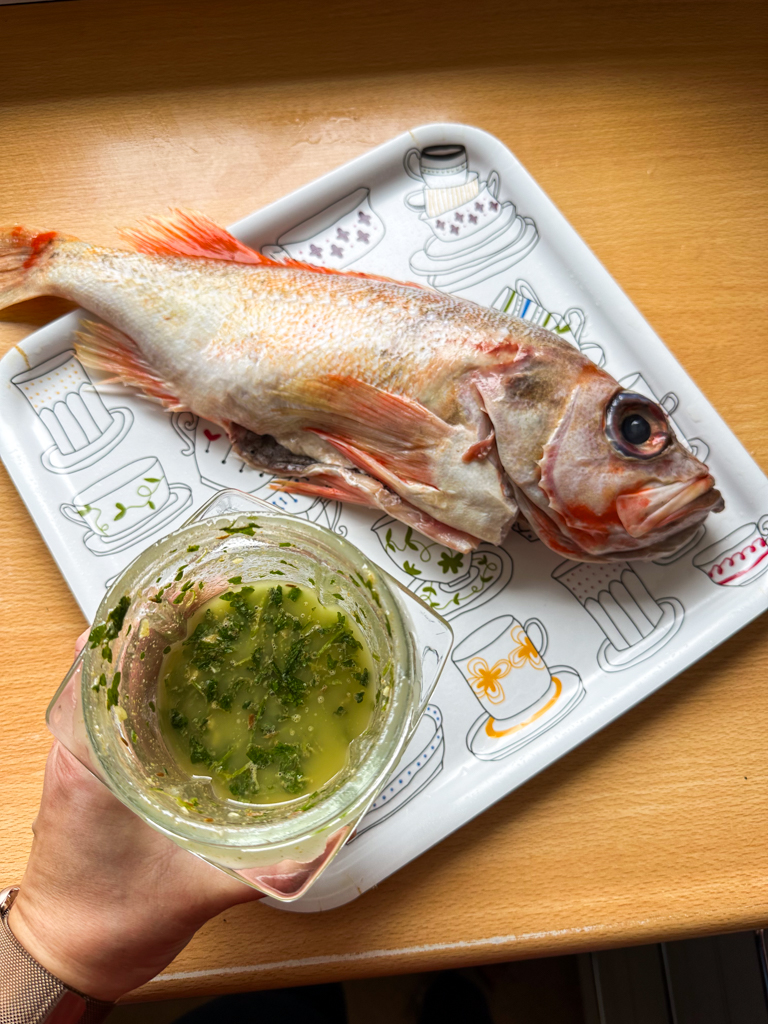 Hele Roodbaars op de grill • Betty's Kitchen