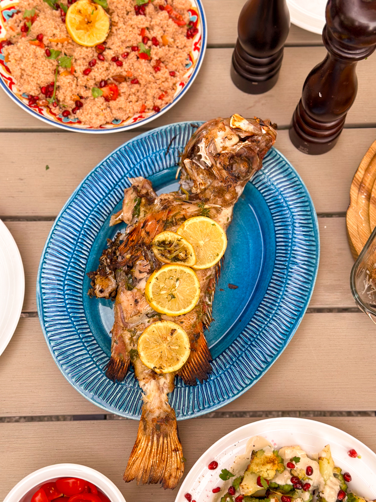 Hele Roodbaars op de grill • Betty's Kitchen