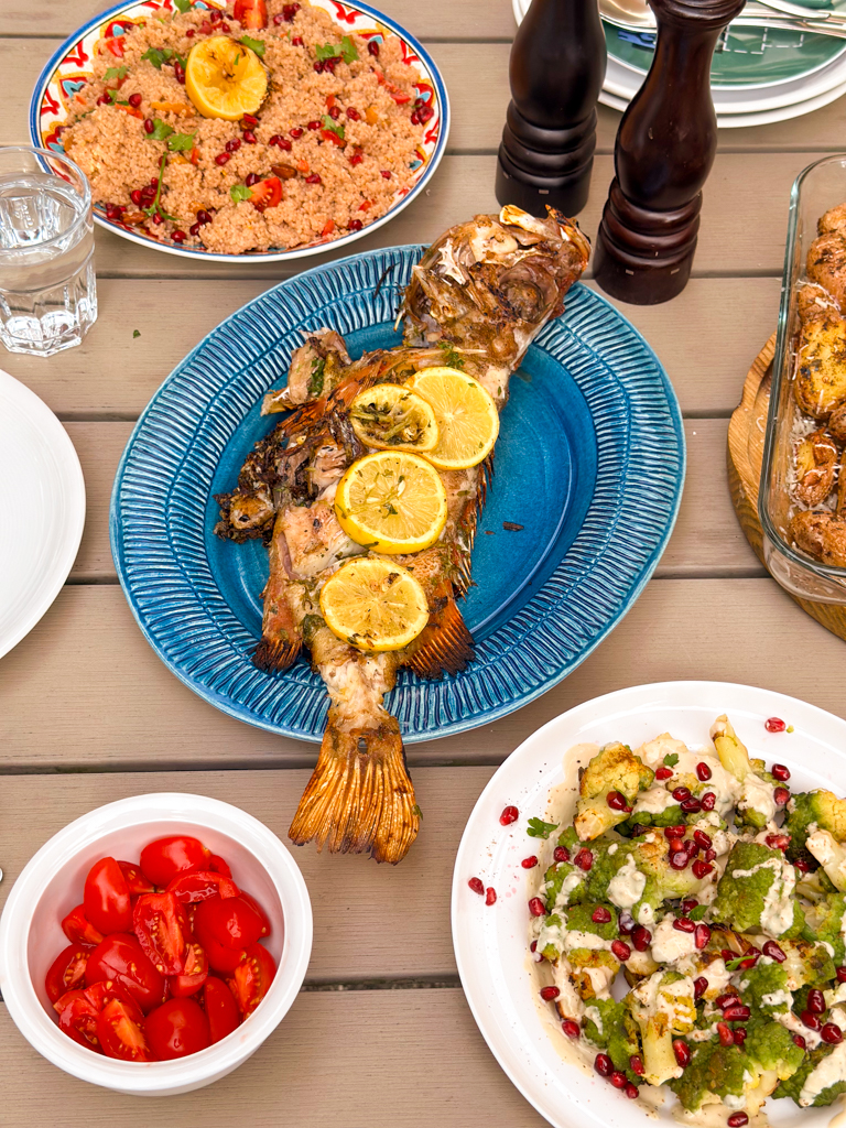 Hele Roodbaars op de grill • Betty's Kitchen