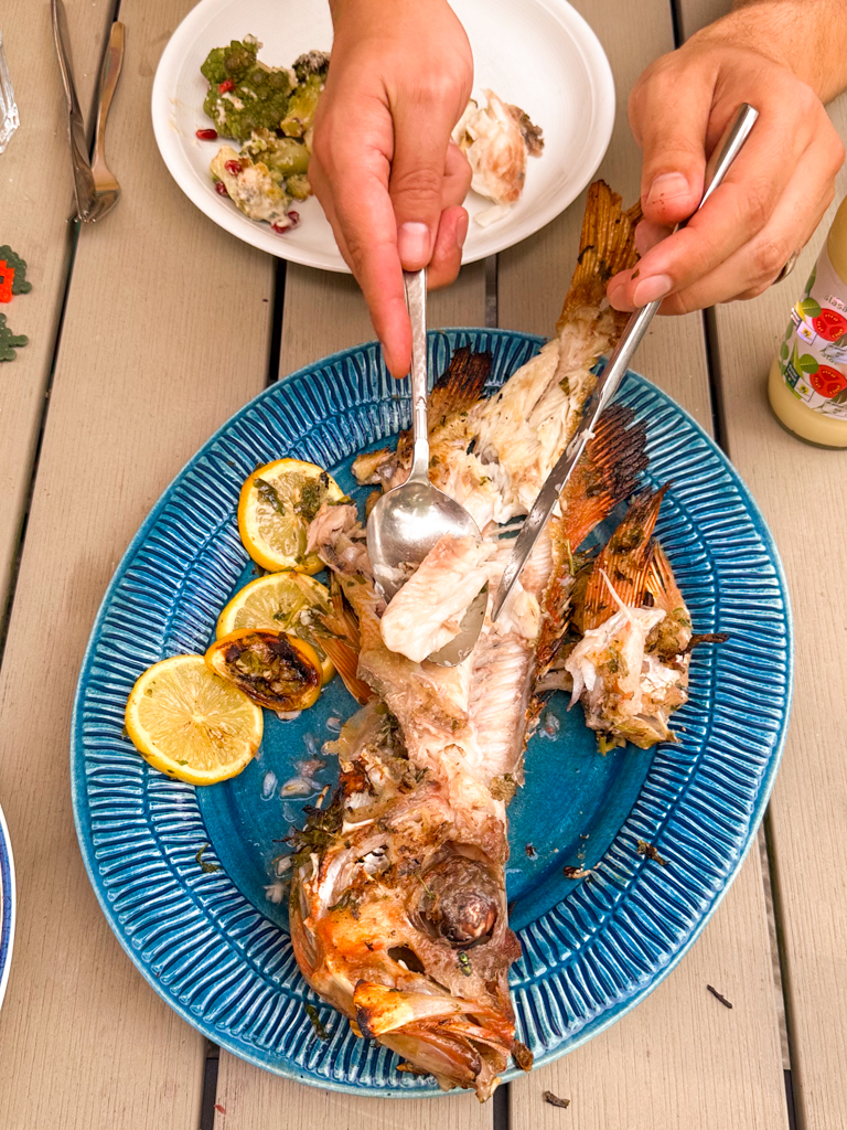 Hele Roodbaars op de grill • Betty's Kitchen