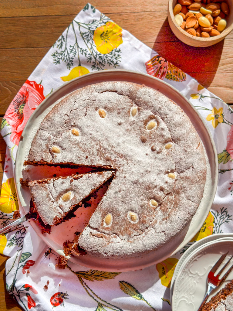 Torta Caprese (Chocolade-Amandel taart) • Betty's Kitchen