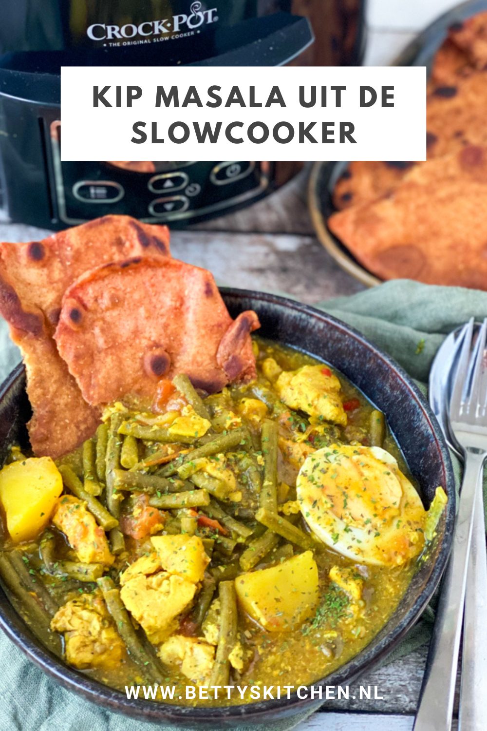 Kip Masala uit de slowcooker • Betty's Kitchen
