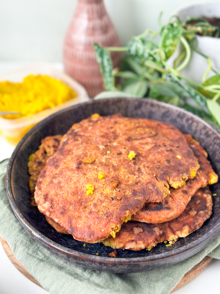 Roti met vulling van gele spliterwten (dahl) | Recept | Betty's Kitchen