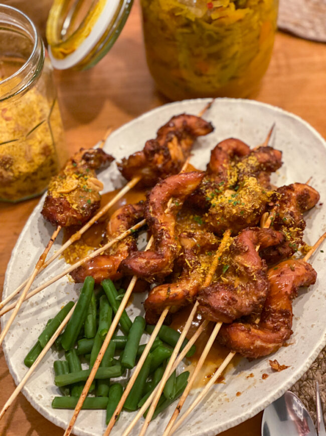 Sinterklaas Sate van kiphaasjes • Betty's Kitchen