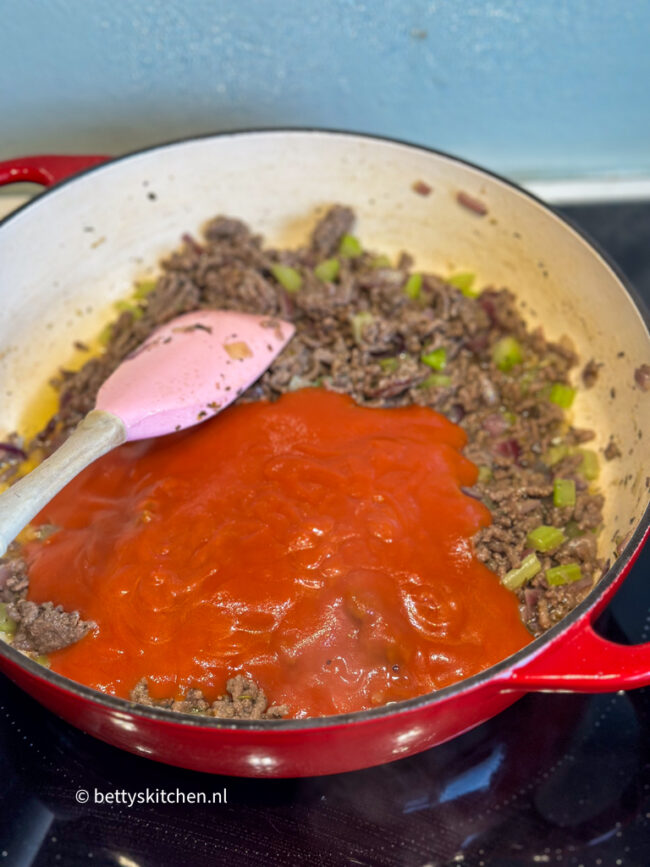 Gnocchi met gehakt en tomatensaus | Recept | Betty's Kitchen