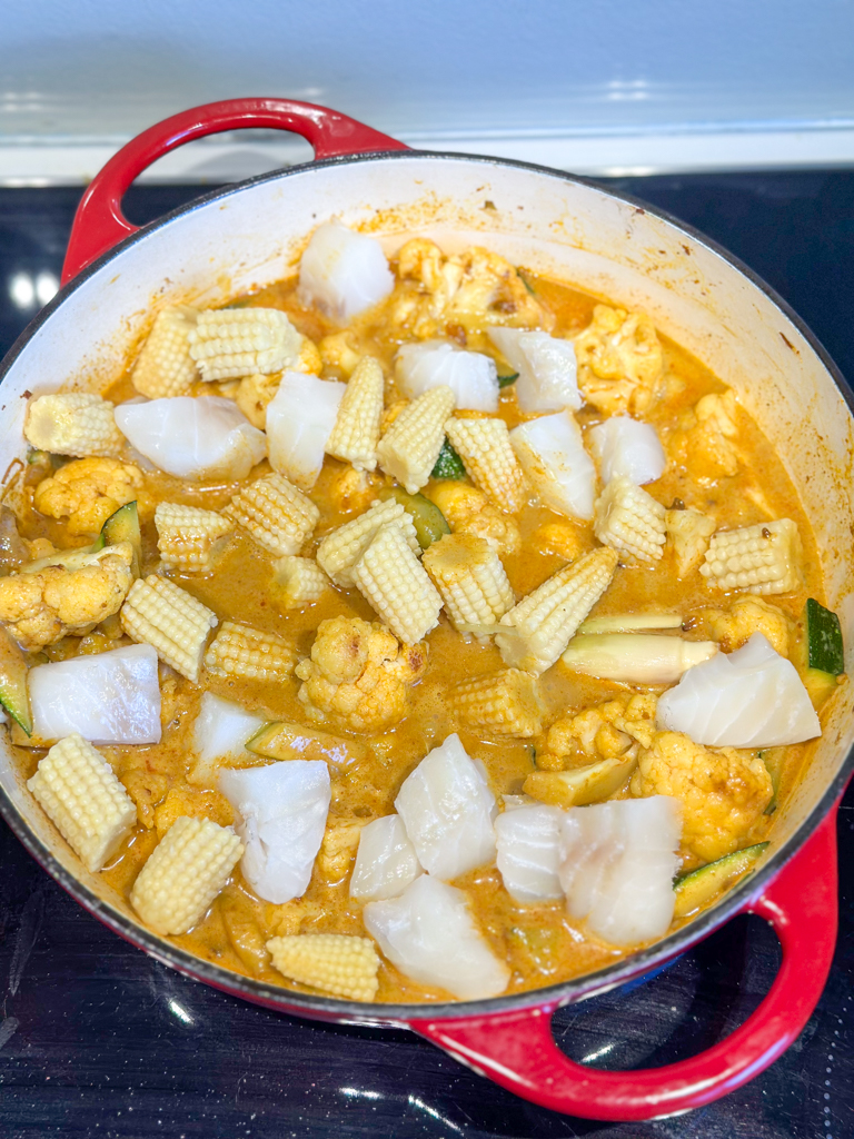 Thaise Gele Curry met Vis en Bloemkool | Recept | Betty's Kitchen